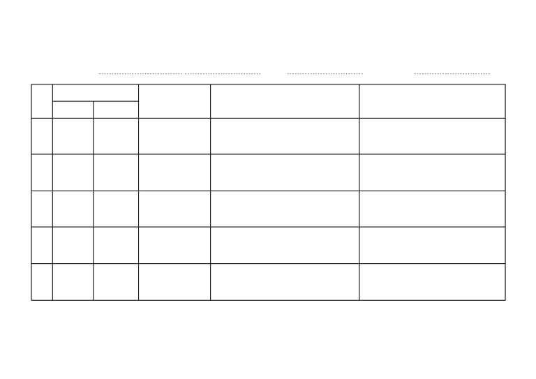 Schengen Area Travel Plan Template | PDF