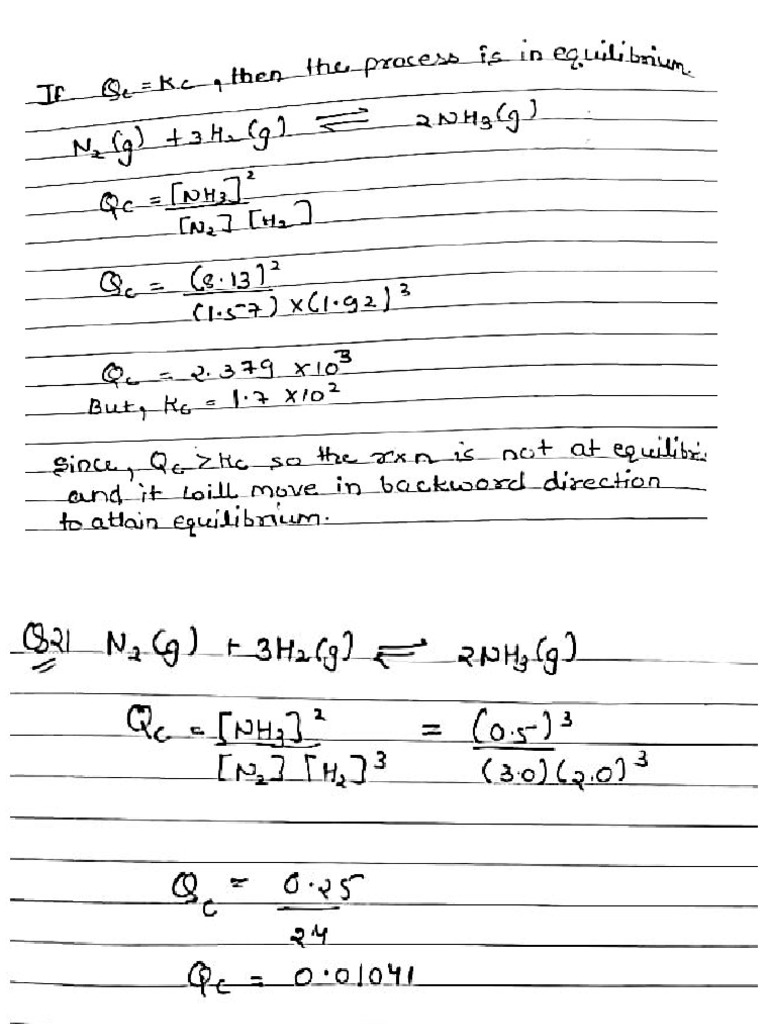 Unit 7 - Equilibrium - Part 2 | PDF
