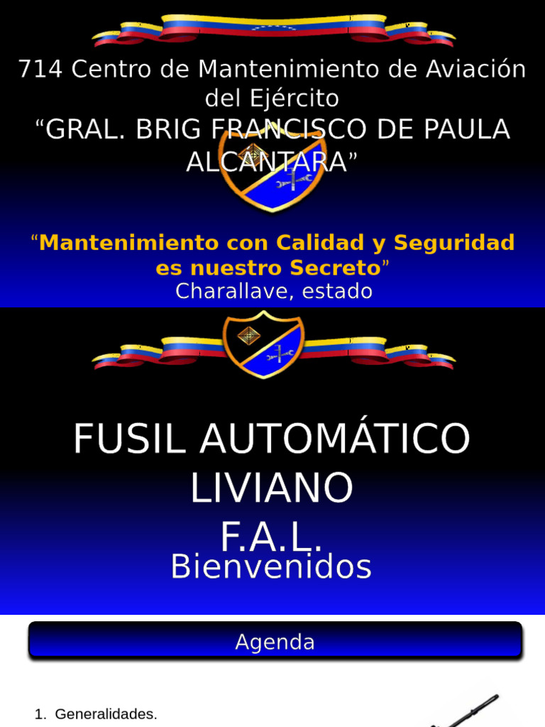 fusil automático liviano FAL | PDF