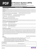 NPS Inter CRA Shifting Form | PDF