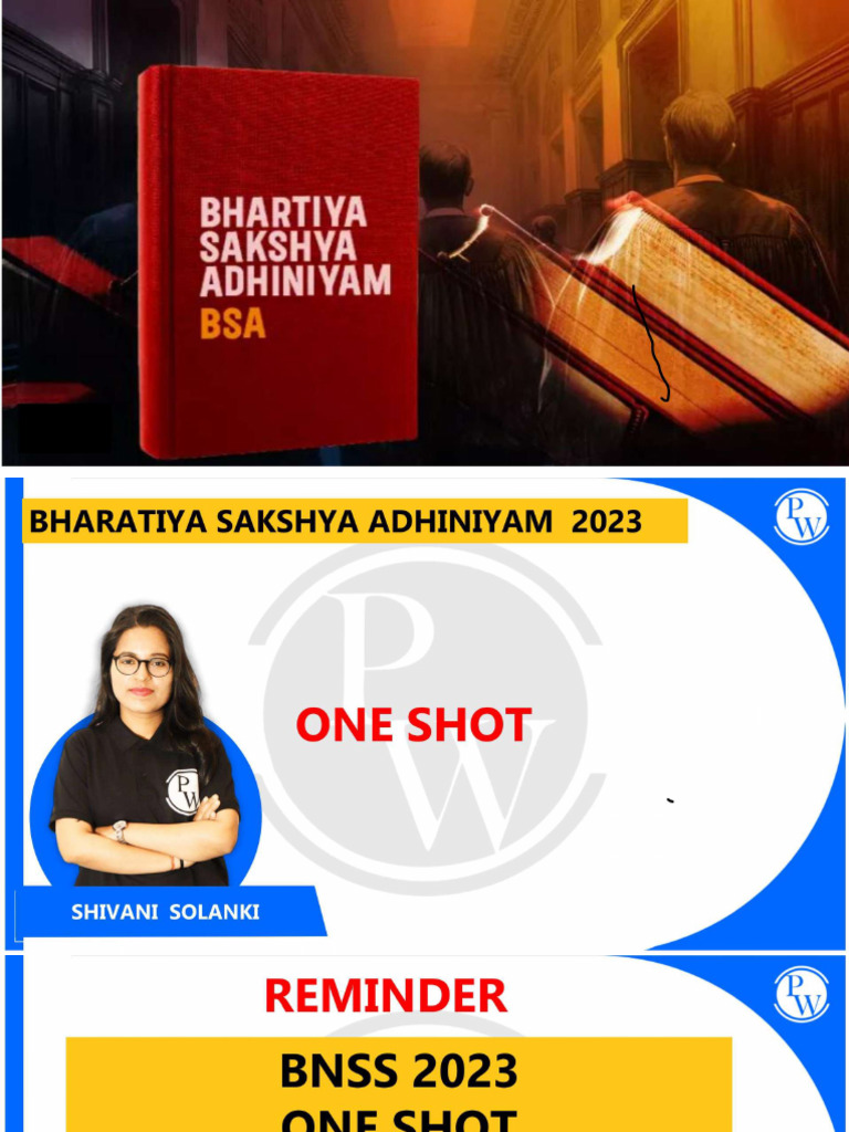 BSA One Shot by Shivani Mam YT | PDF