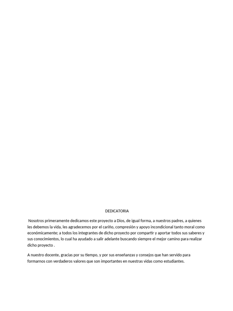 Dedicatoria Wps Office | PDF
