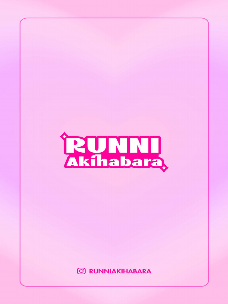 Carta Runni Akihabara | PDF