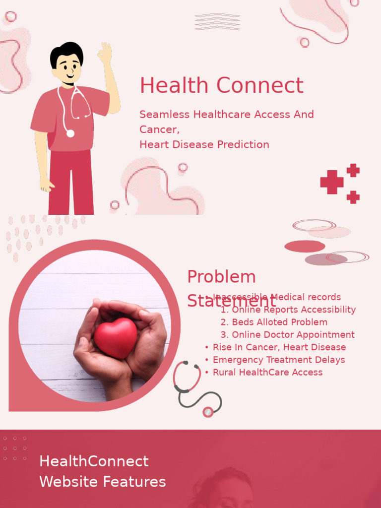 HealthConnect Presentation PDF | PDF