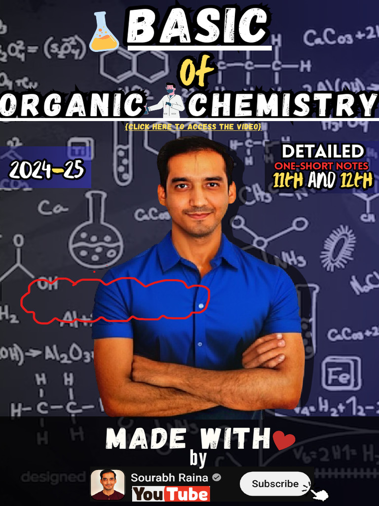 Basic of Organic Chemistry Detailed Notes by Sour 240724 101426-1 | PDF ...