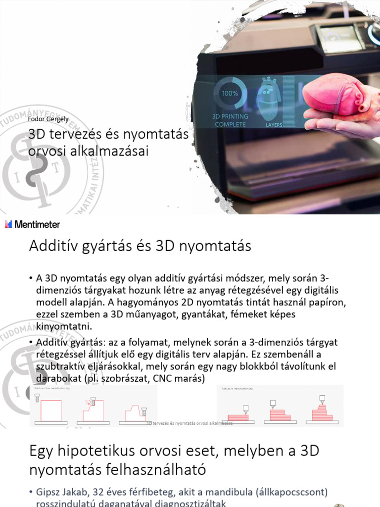 OrvosiInf_EA12_3D-printing-HU-2024 | PDF
