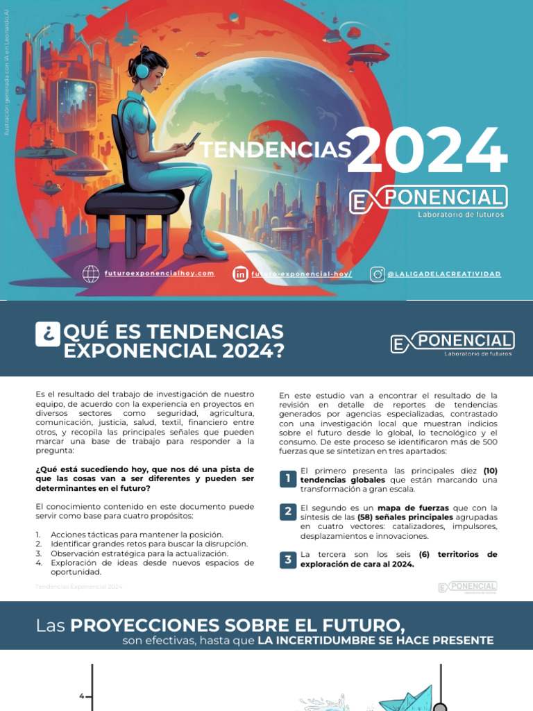 Tendencias Exponenciales 2024: Futuro y Cambio | PDF | Inteligencia ...