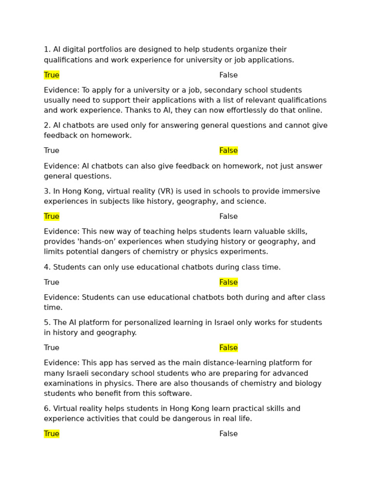 True False | PDF