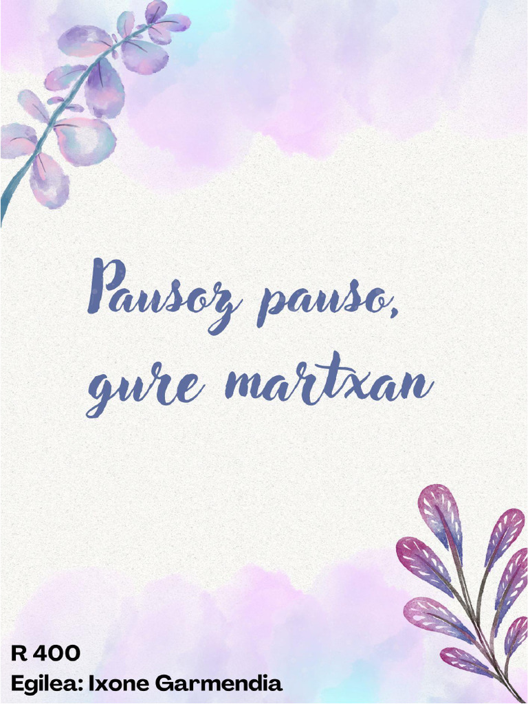 Pausoz Pauso Gure Martxan 2 | PDF