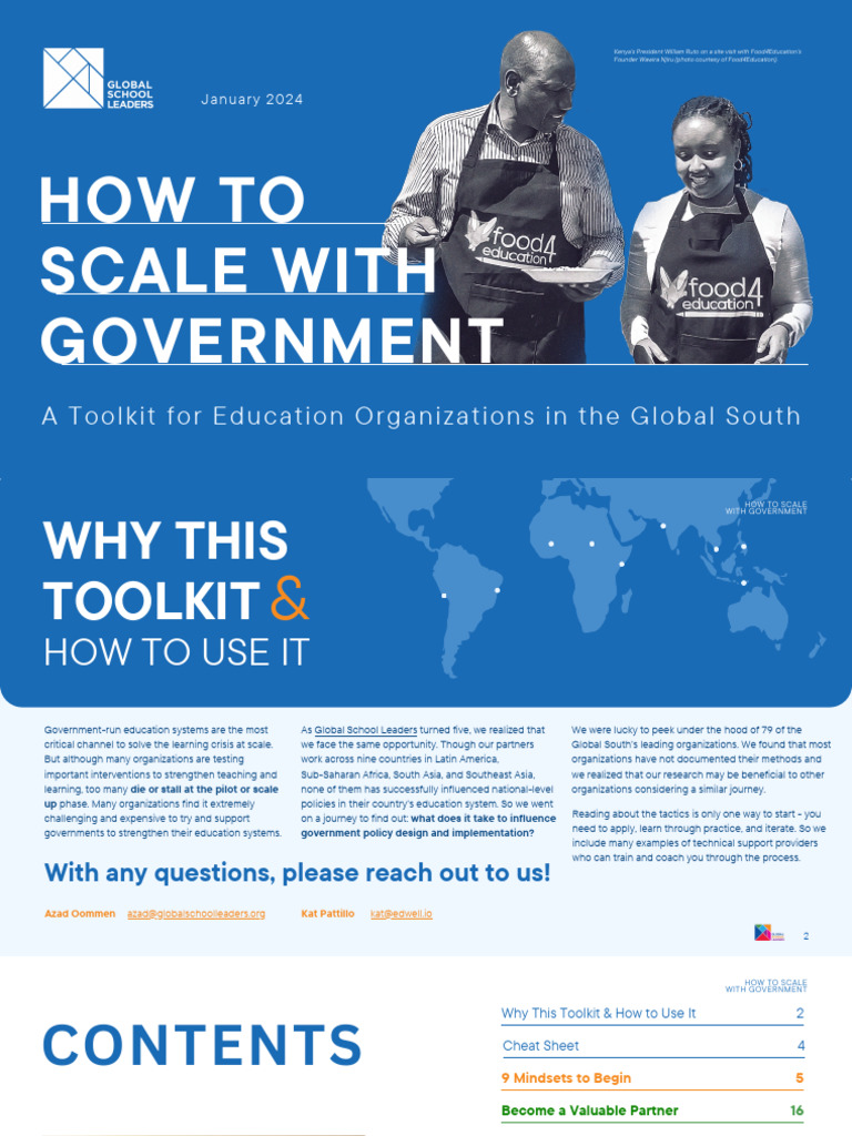 Policy Toolkit - Global School Leaders - 2024 | PDF