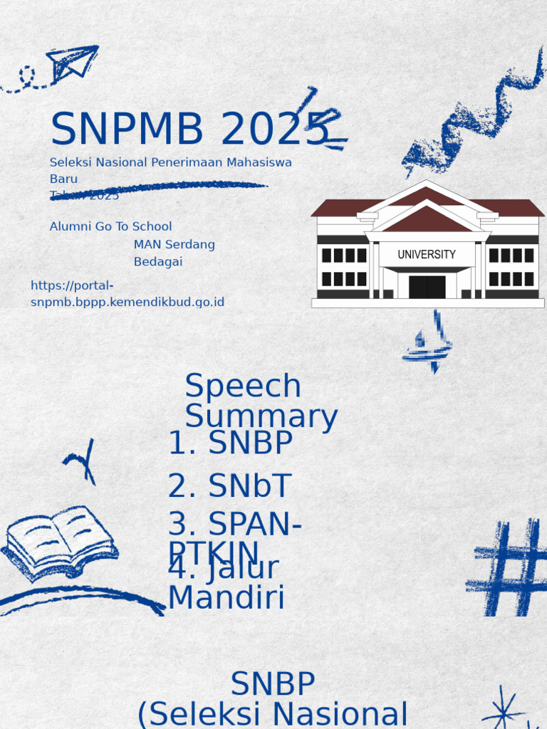 SNPMB 2025 Sosialisasi | PDF