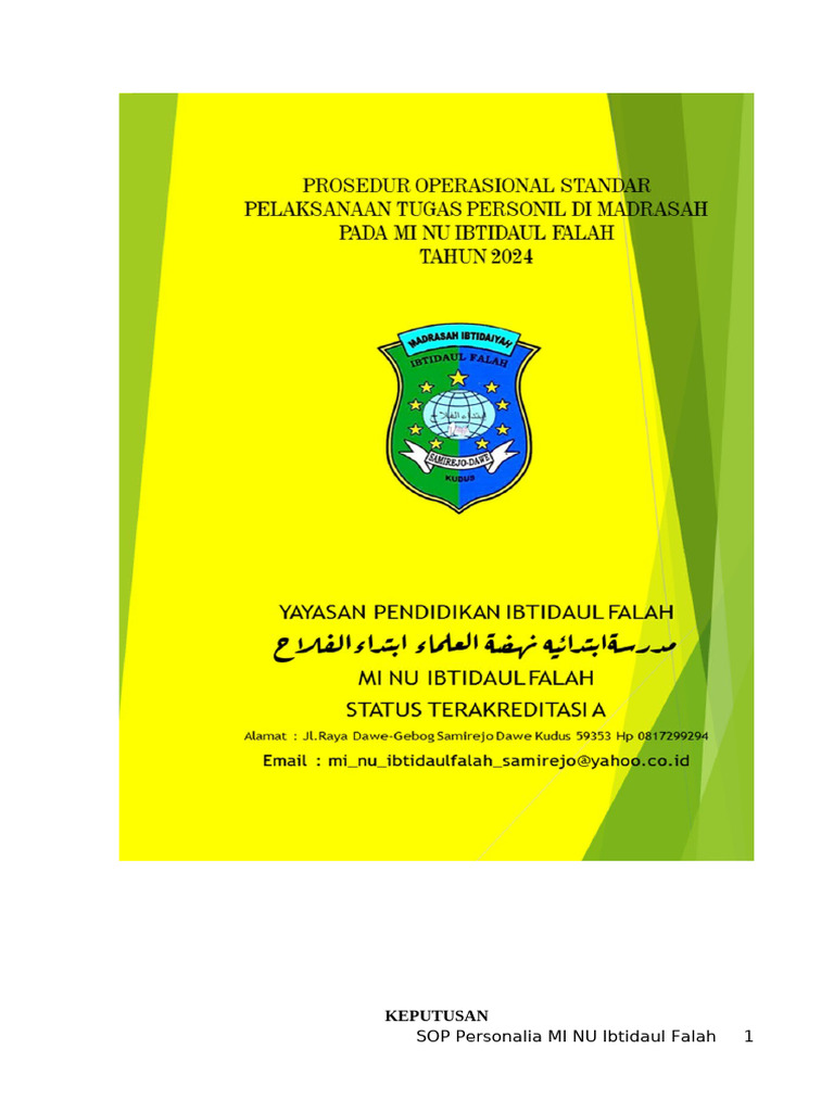 1.1.2.c Sop Personalia - 2024 | PDF