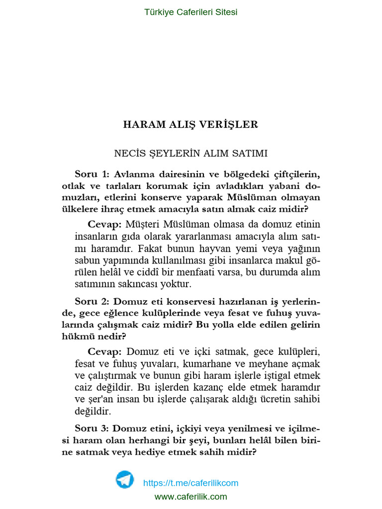 Sorular Ve Cevaplar C. | PDF