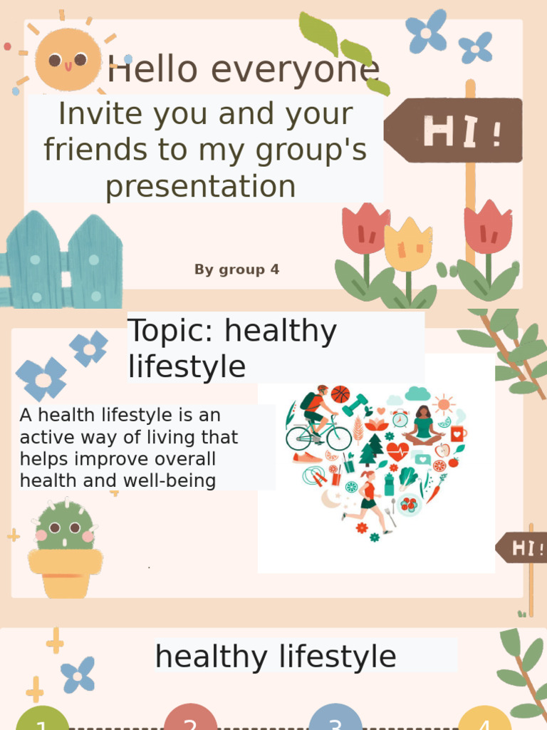 Invite You and Your Friends To My Group's Presentation | PDF