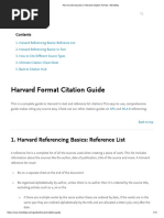Bath Spa Harvard Referencing Manual (Simplified) | PDF