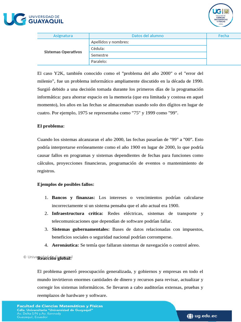 Y2K | PDF | Software | Informática