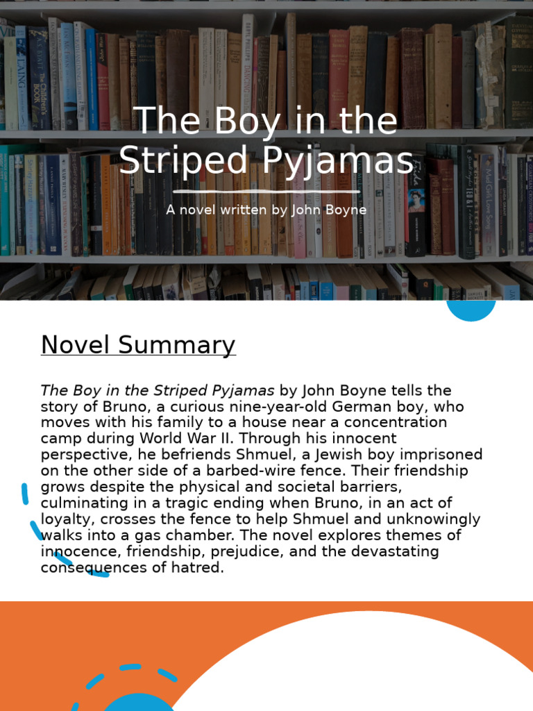"The Boy in the Striped Pyjamas Summary" | PDF | Extermination Camp ...