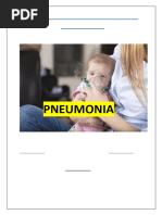 Case Study Pneumonia | PDF | Lung | Pneumonia