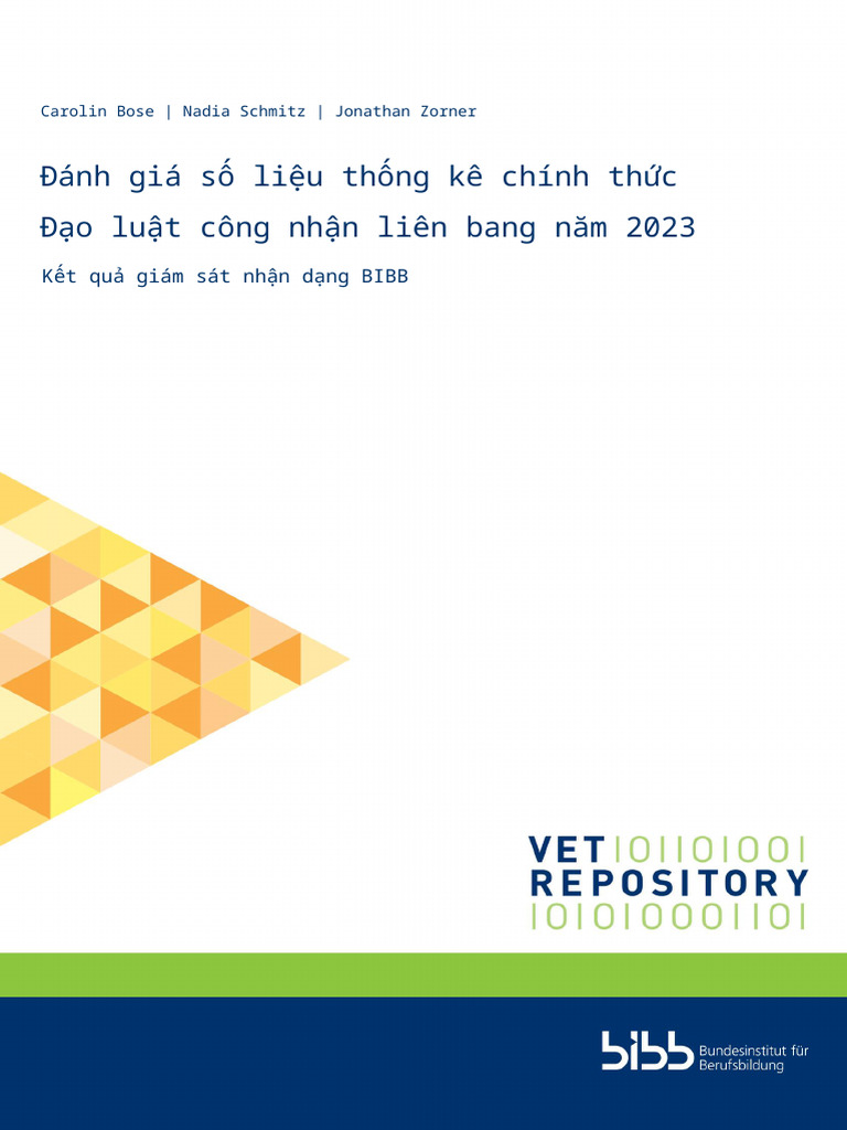 Böse Et-Al Anerkennungsstatistik Bund Berichtsjahr 2023 | PDF