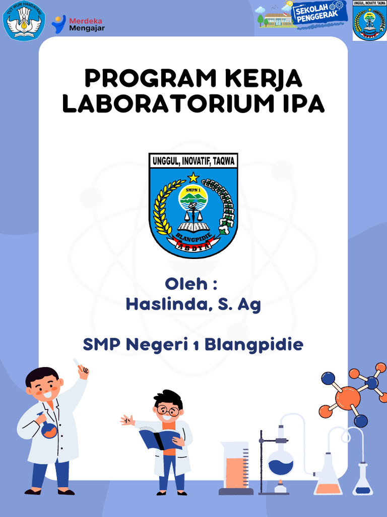 Cover Laporan Lab IPA | PDF