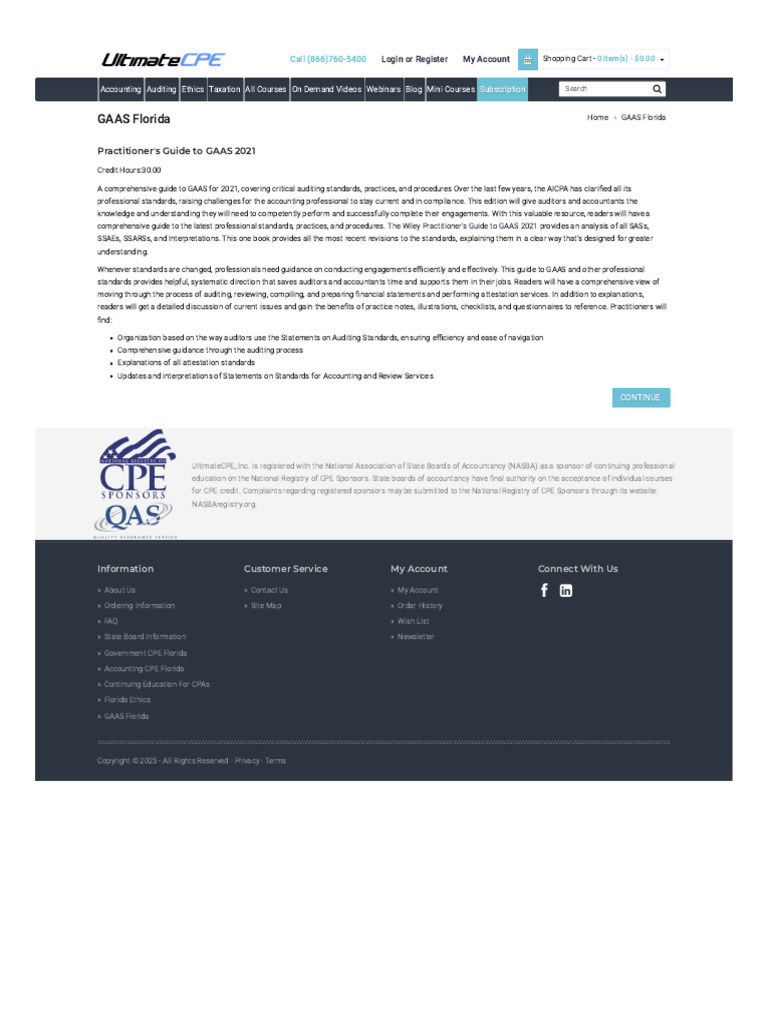 Accounting CPE Subscription Overview | PDF | Audit | Accounting