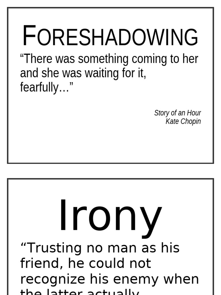 Literary Terms | PDF