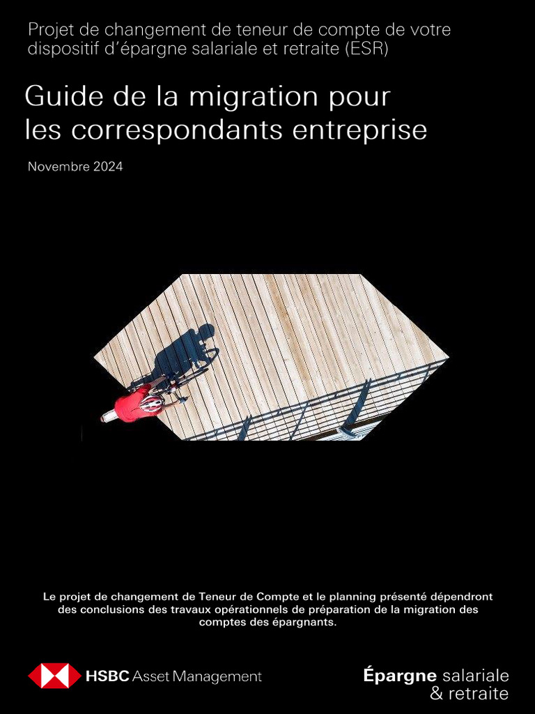 Migration d'Épargne Salariale HSBC 2025 | PDF
