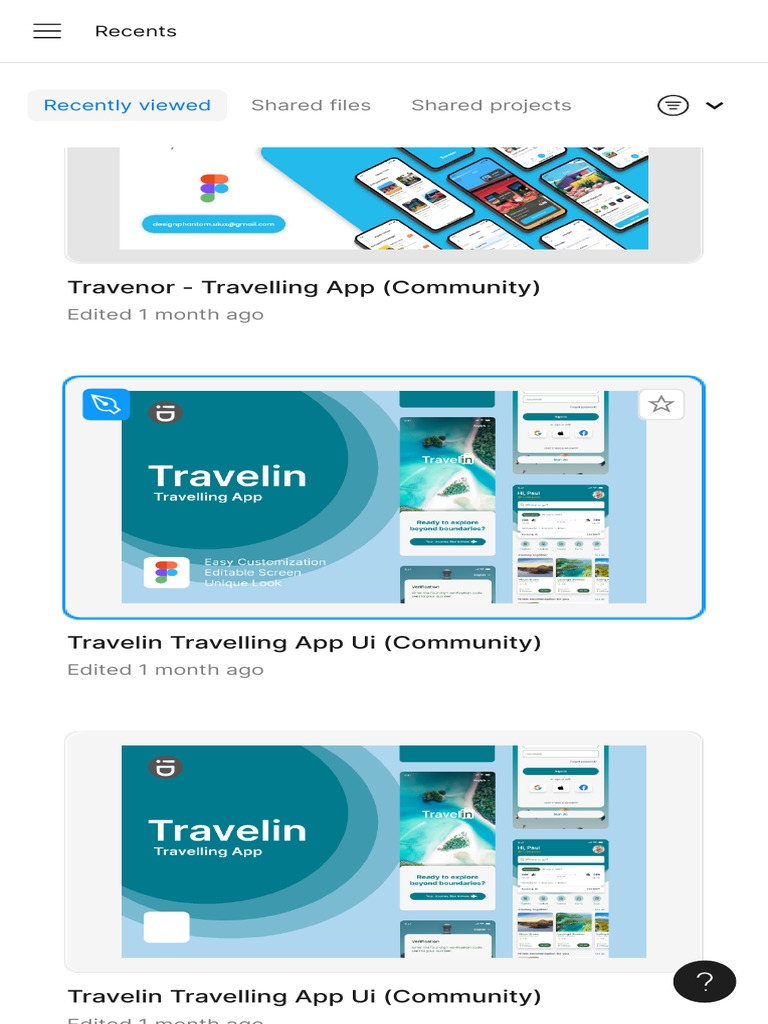 Recents and Sharing - Figma | PDF