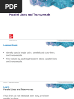 Angles On Parallel Lines: @drfrostmaths | PDF | Triangle | Angle