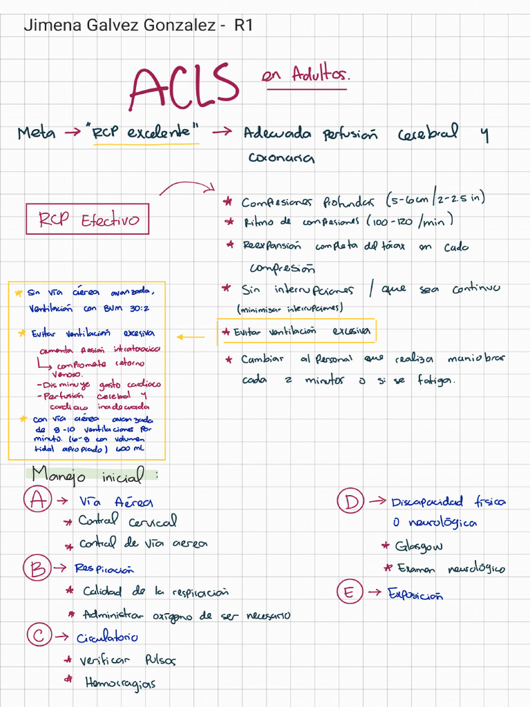 ACLS Resumen | PDF