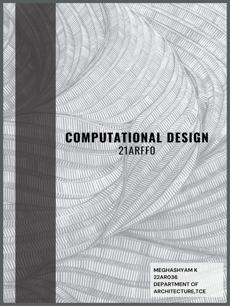 Computational portfolio | PDF