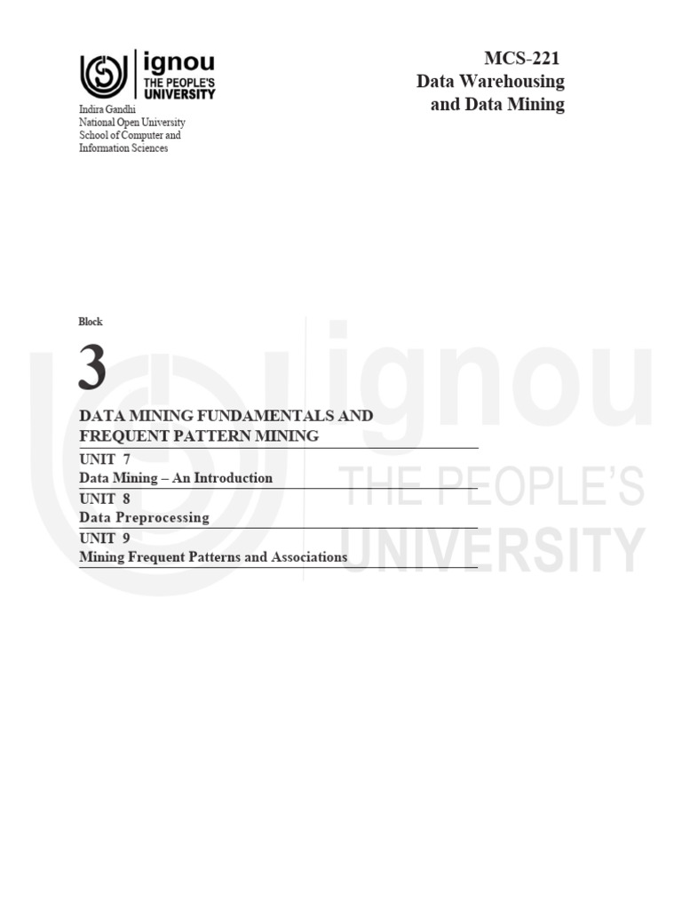 dw-3 | PDF | Data Mining | Data Warehouse