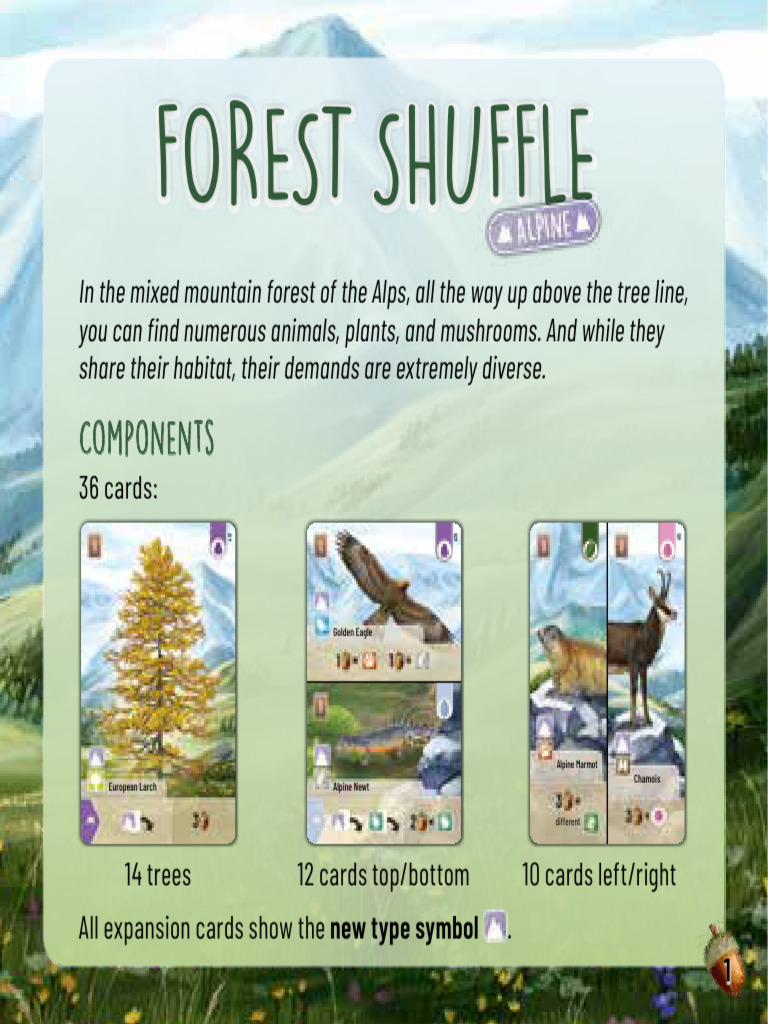 En Forestshufflealpine - HTML Forrest Shuffle Alpine 185 Rules en WEB 240116 | PDF | Alps