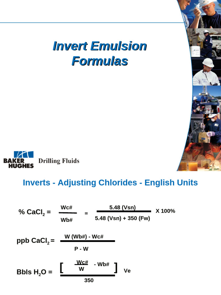 7-07 Invert Formulas | PDF | Calcium | Chemical Compounds
