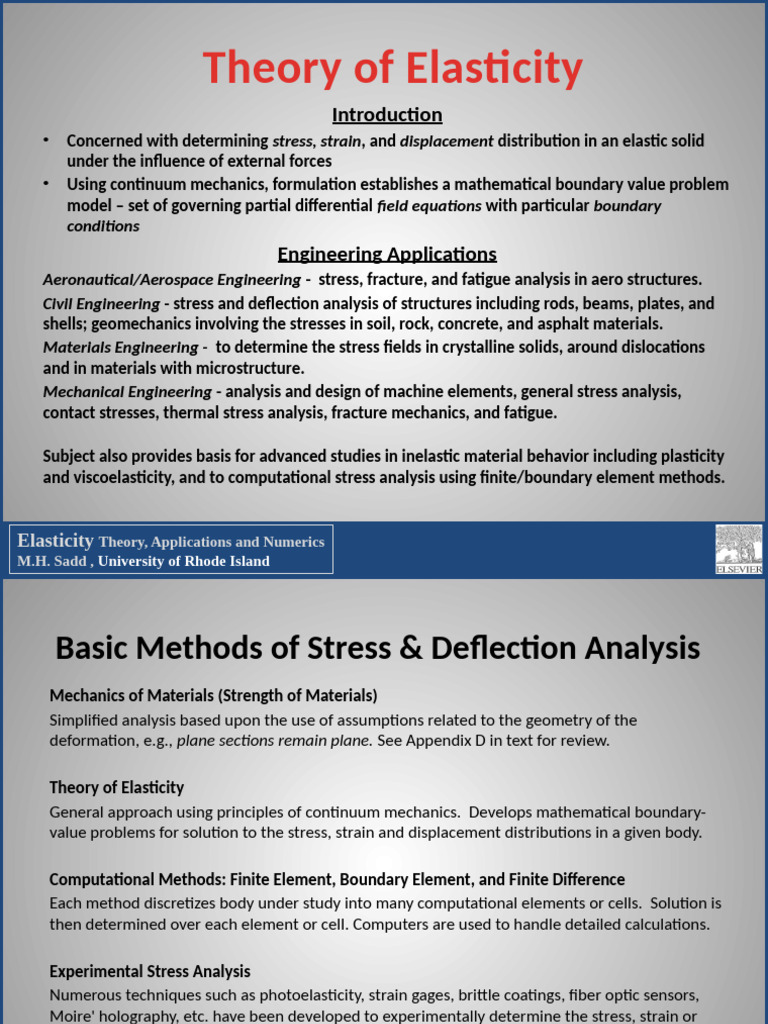 Introduction | PDF | Stress (Mechanics) | Stress–Strain Analysis Introduction | PDF | Stress (Mechanics) | Stress–Strain Analysis