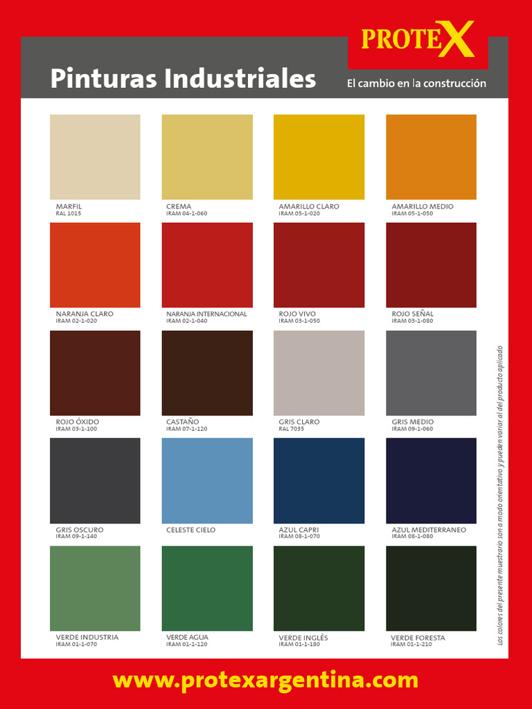 PROTEX Colores | PDF