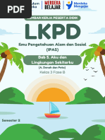 LKPD IPAS KELAS 3 - Aku Dan Lingkungan Sekitarku - Denah - Kenampakan Alam Dan Buatan | PDF