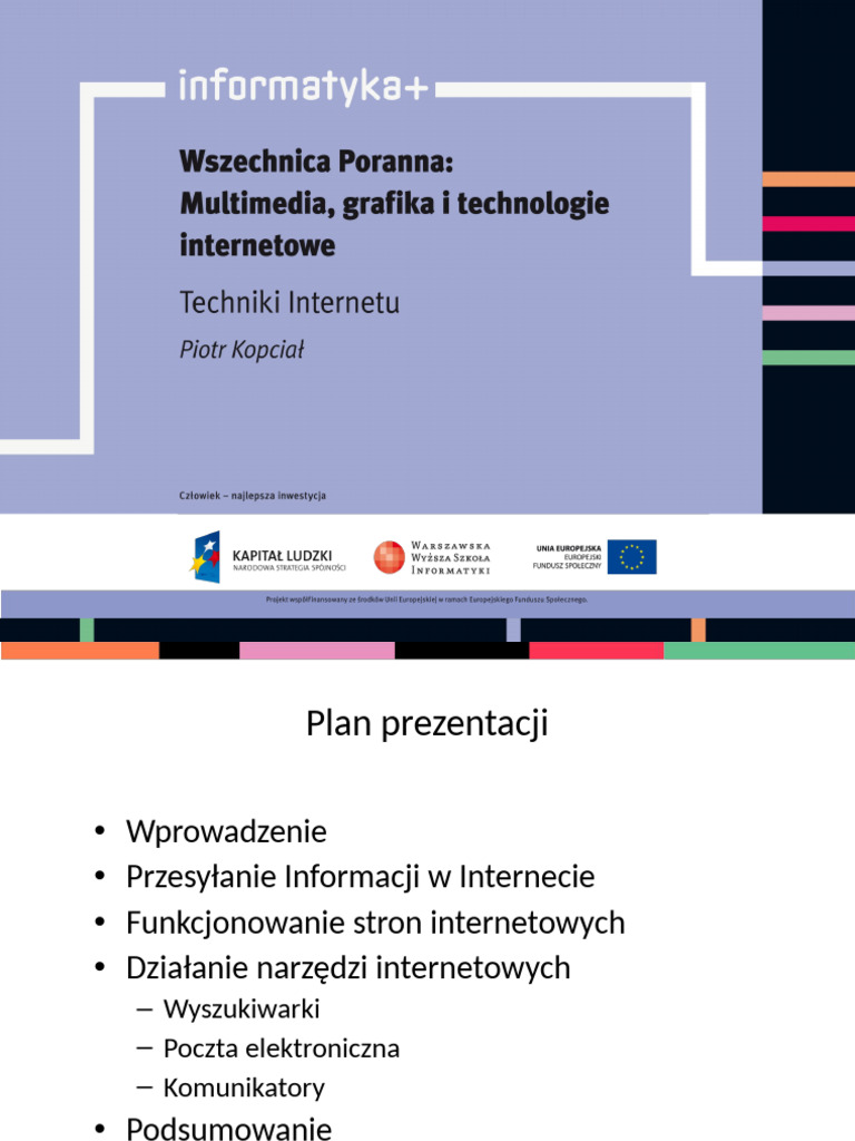 Techniki Internetu | PDF