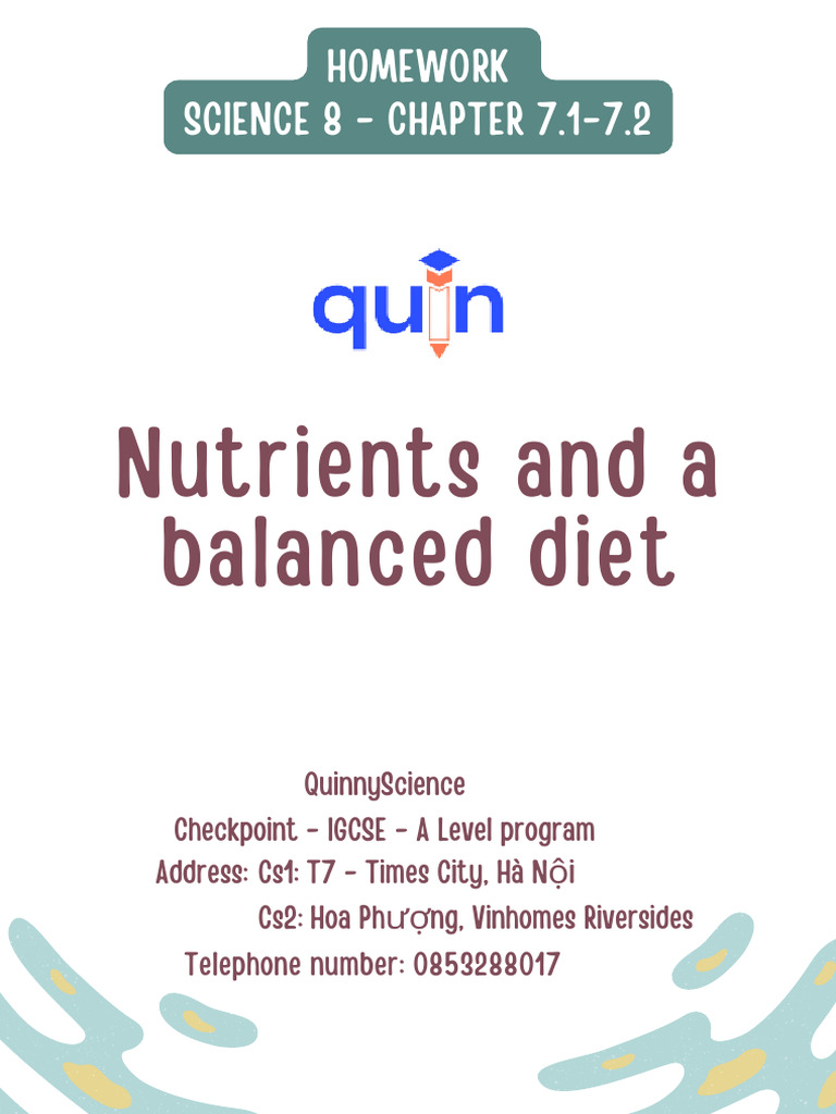 Homework science 8 Chapter 7.1-7.2 (1) | PDF