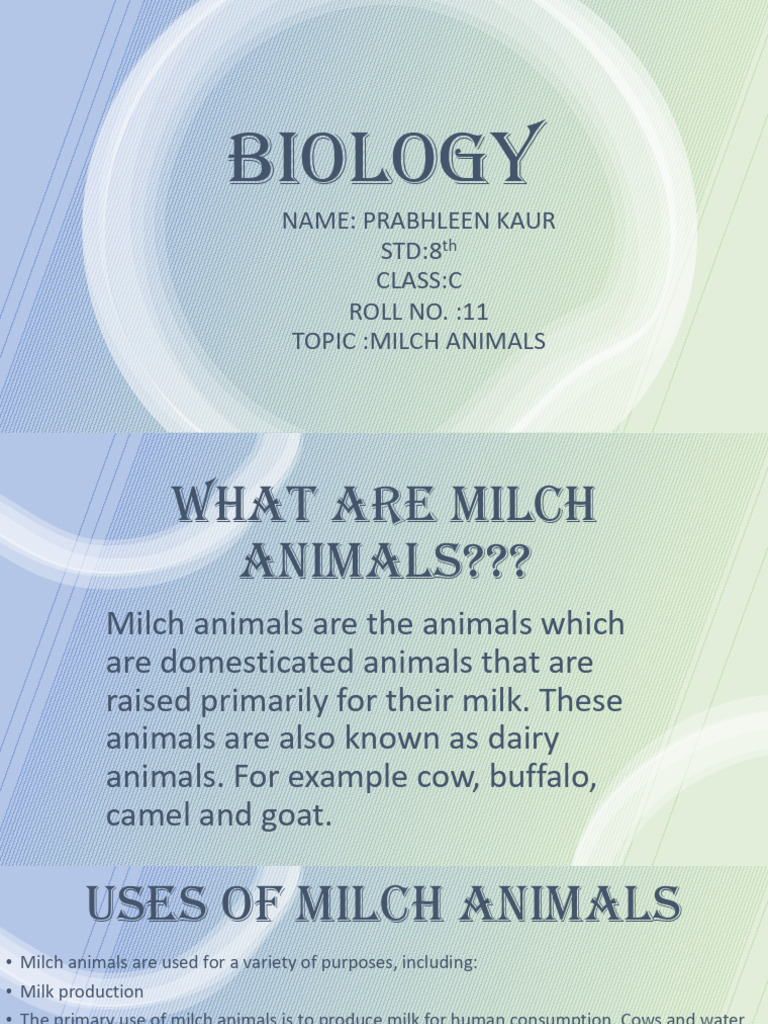 Biology Presentation | PDF