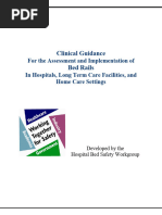 Tool 13 Bedrail Risk Assessment | PDF | Caregiver | Health Care