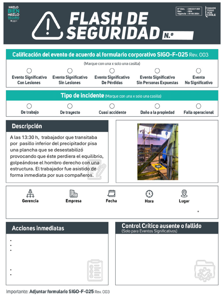 Flash de seguridad N° 99 | PDF