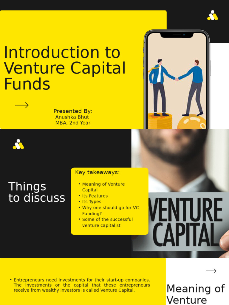 Venture Capital Basics & Benefits | PDF