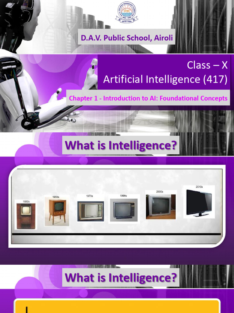 AI-Ch-1-X | PDF | Intelligence (AI) & Semantics | Artificial Intelligence
