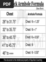 Standard Blouse Measurement Guide | PDF | Blouse | Fashion