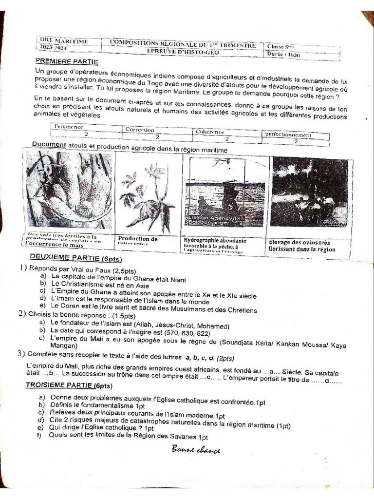 histoire-géographie 5e | PDF