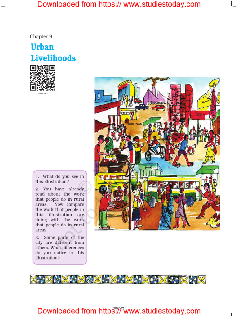 Urban Livelihoods: Street Work Insights | PDF | Salary | Sewing