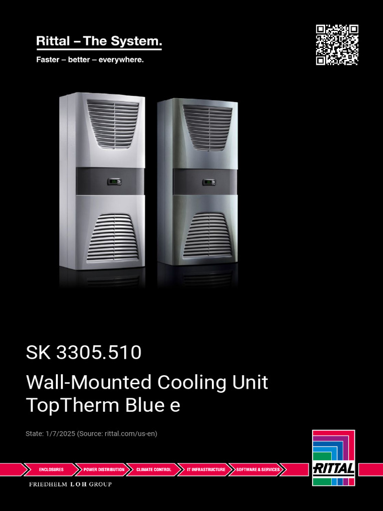 Energy Efficient Wall-Mounted Cooling Unit | PDF | Electrical Engineering | Physical Quantities