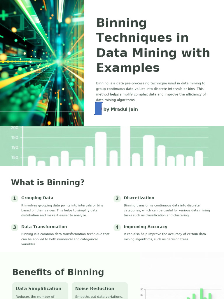 2 Binning Techniques in Data Mining With Examples | PDF | Cluster ...
