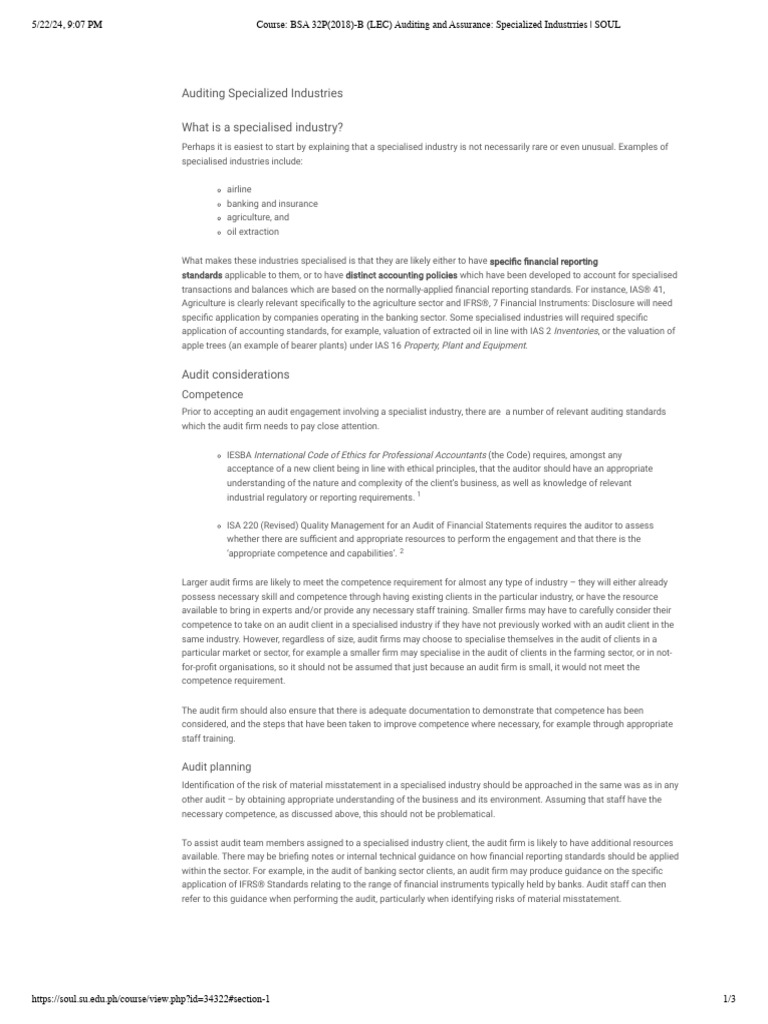 Specialized Merged | PDF | Fair Value | Audit